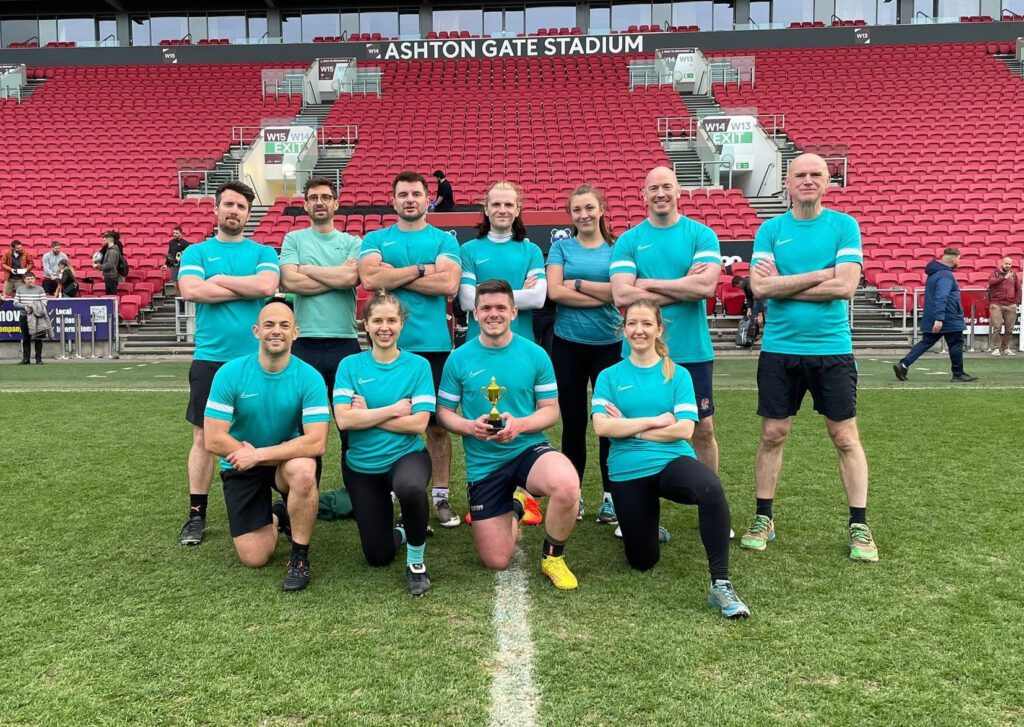 Corporate tag rugby event raises £13,000 for Foundation - Paramount D&B